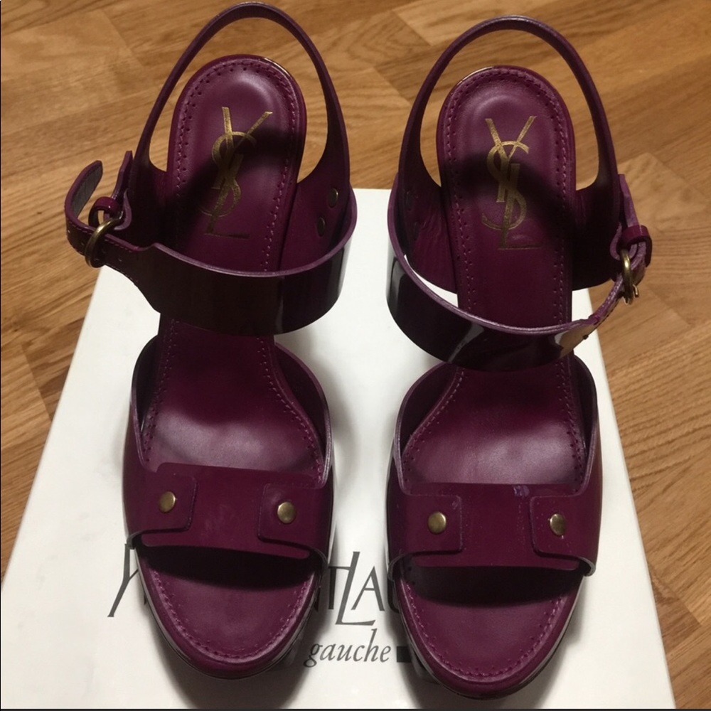 Authentic Ysl Heels - Gem